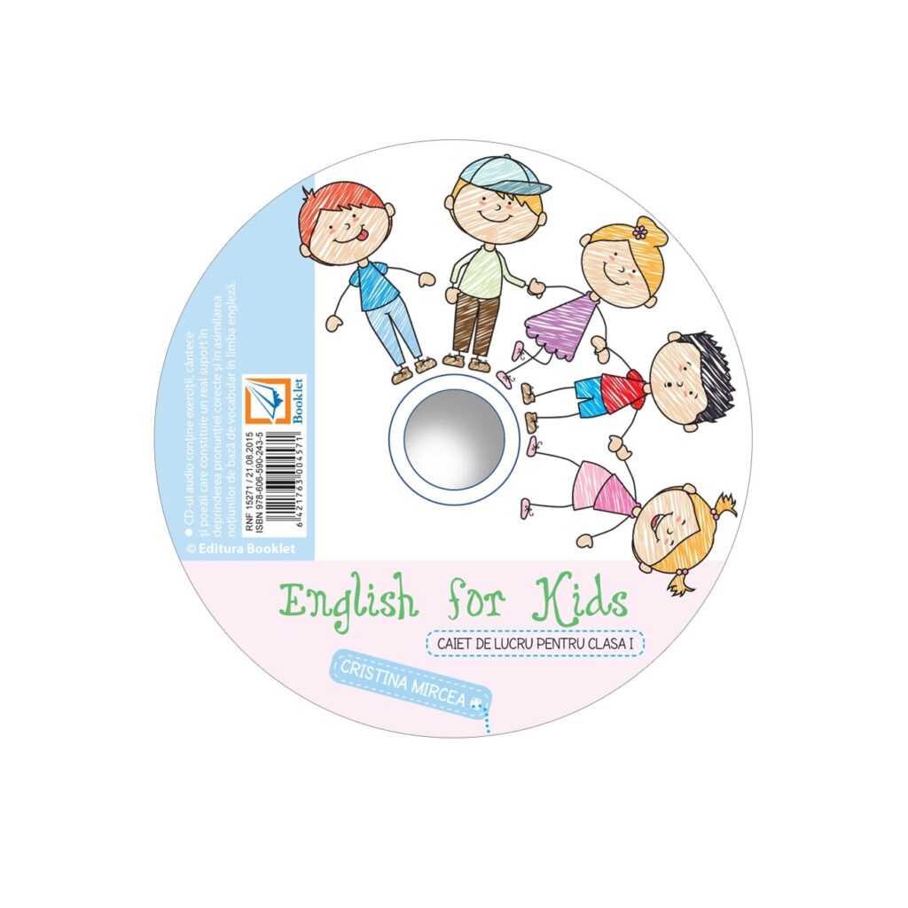 CD audio English for kids - clasa I - Editura Booklet