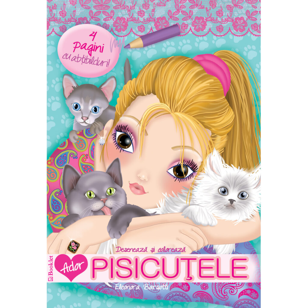 Ador pisicuțele - Editura Booklet