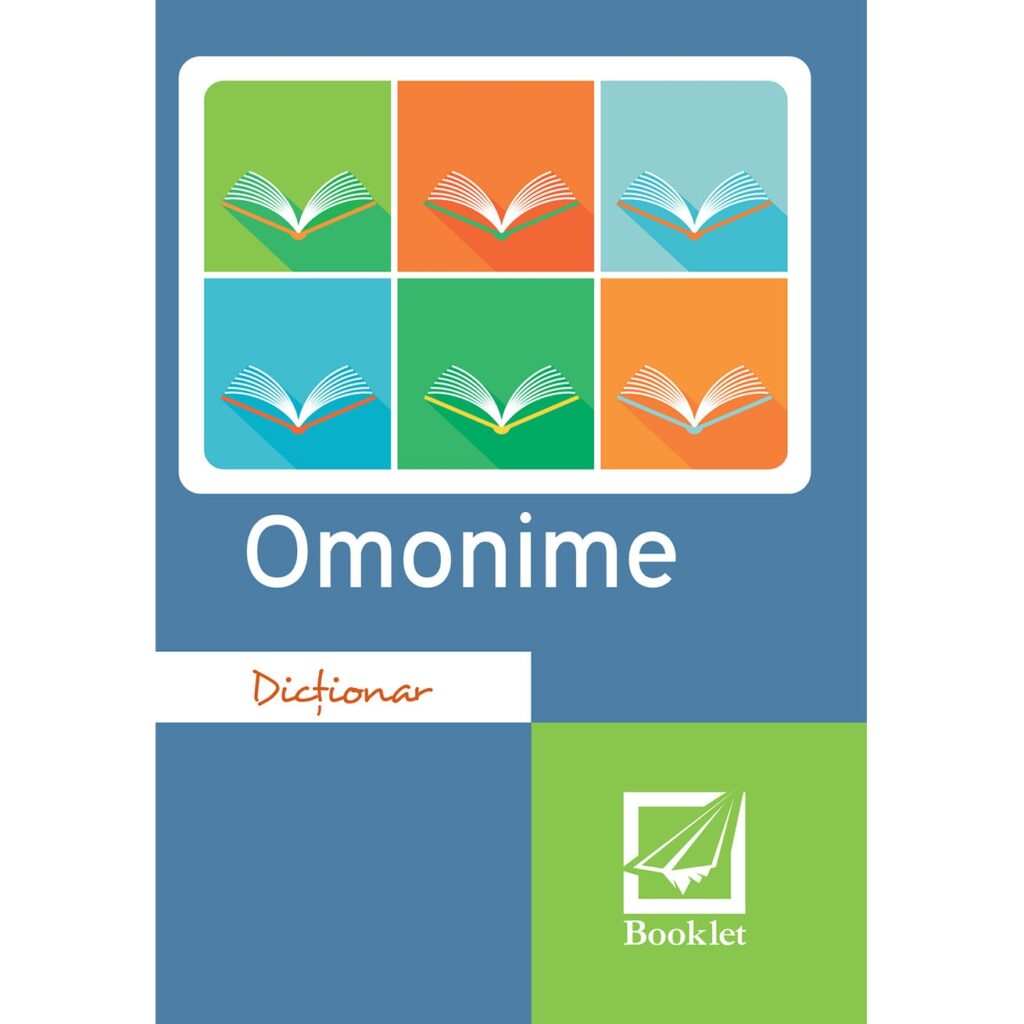 Dicționar de omonime - Editura Booklet